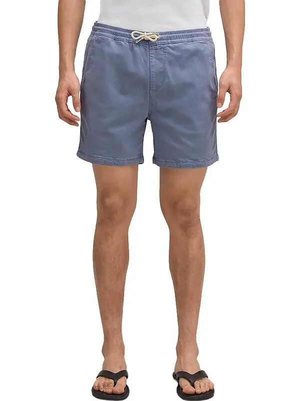 Nn07 Gregor 1154 6.3" Shorts - Stone Blue