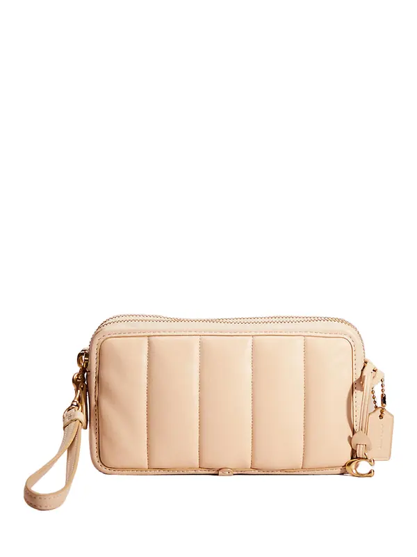COACH® Kira Crossbody With Quilting - Brass/ivory