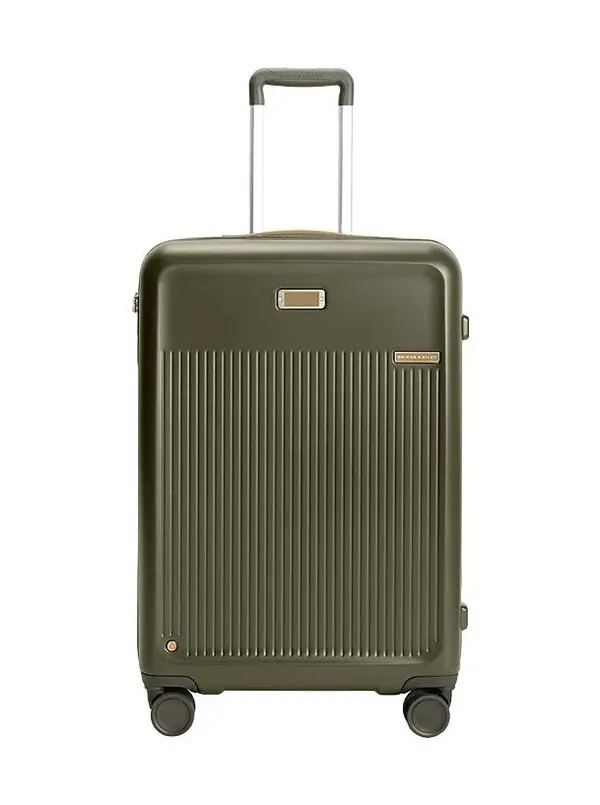 Briggs & Riley Sympatico Medium Expandable Spinner Suitcase - Olive