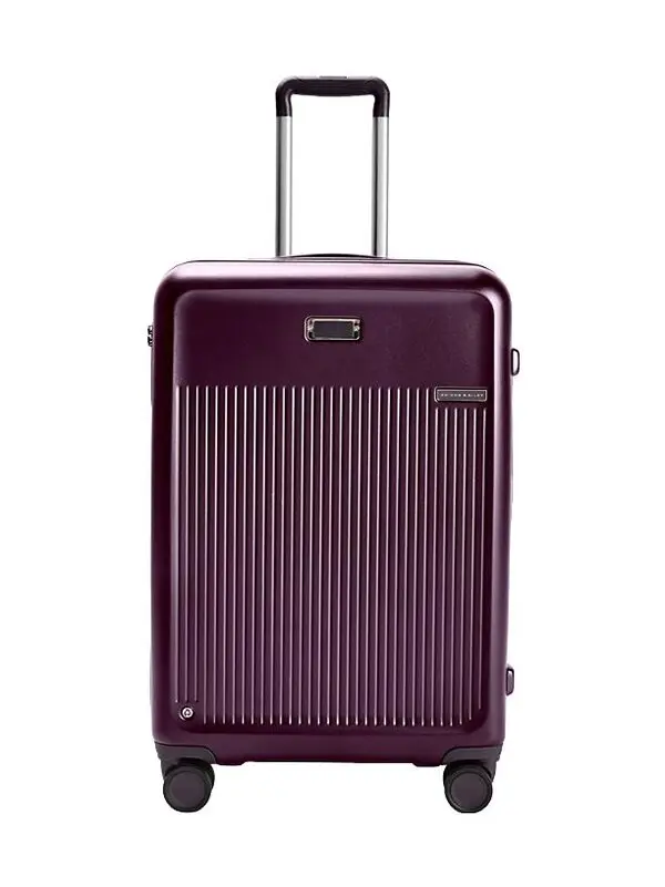 Briggs & Riley Sympatico Medium Expandable Spinner Suitcase - Plum