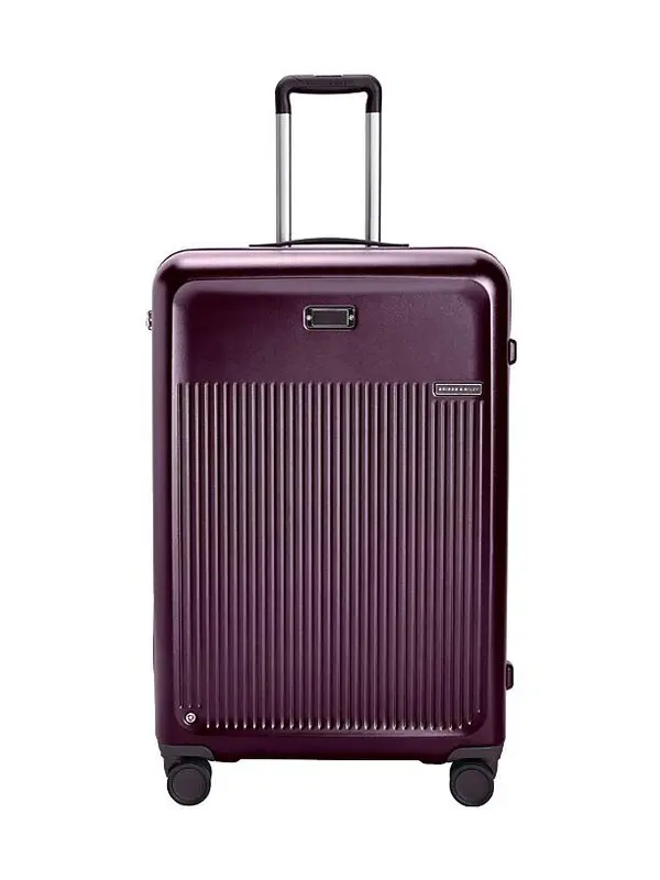 Briggs & Riley Sympatico Large Expandable Spinner Suitcase - Plum