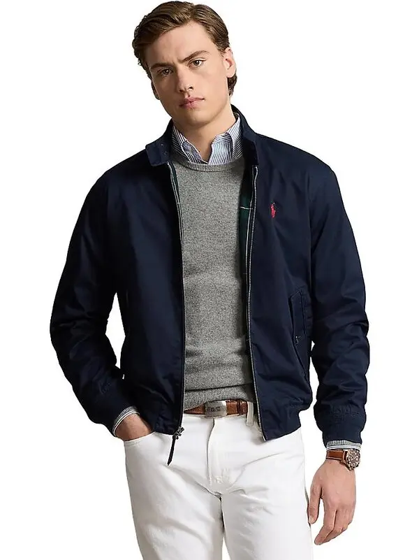 Polo Ralph Lauren Cotton Twill Jacket - Navy