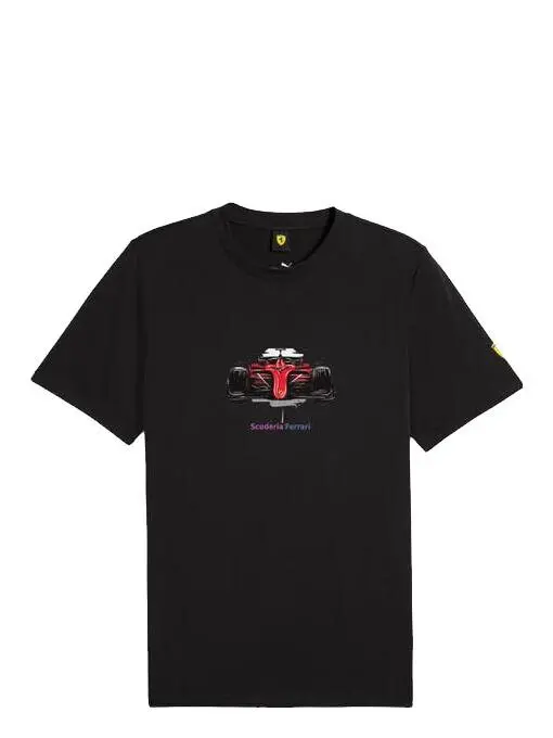 PUMA Scuderia Ferrari Race Graphic T-shirt - Puma Black
