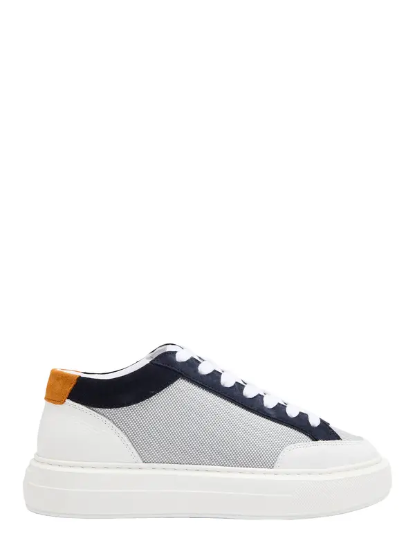 CLEENS Luxor Panelled Sneakers - White