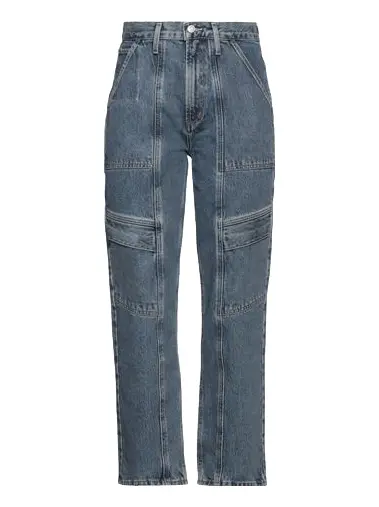 AGOLDE Recycled Cotton Cargo Jeans - Blue