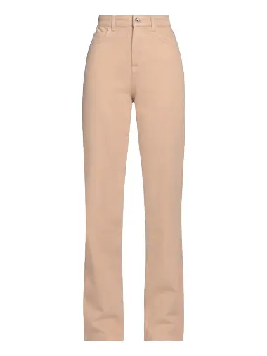 Patrizia Pepe Boot-cut High-waisted Jeans - Beige