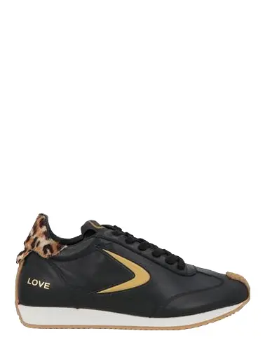 VALSPORT Leather Low-top Sneakers - Black