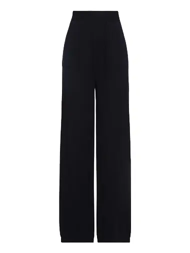 MSGM Wide Leg Knit Pants - Midnight Blue