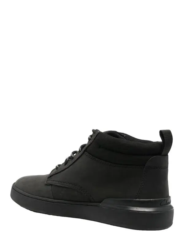 Clarks Courtlite Mid Leather Boots - Black