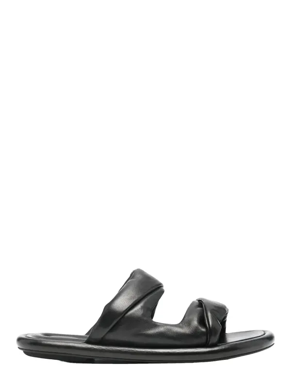 Officine Creative Estens 102 Leather Sandals - Black