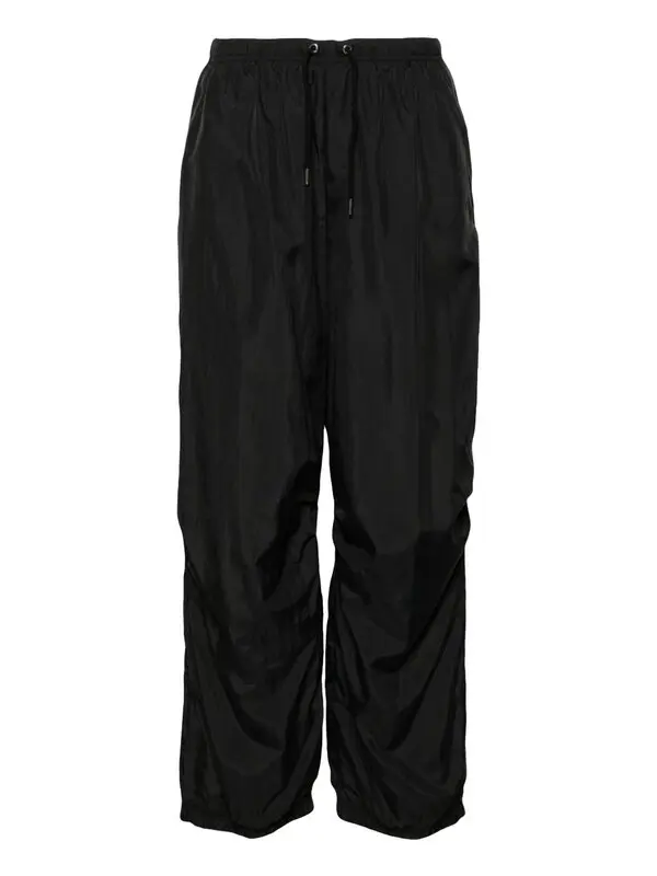 Adidas Recycled-polyamide Track Trousers - Black