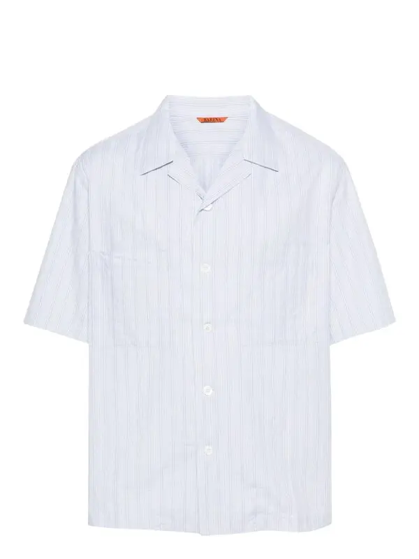 Barena Venezia Striped Cotton Shirt - Blue