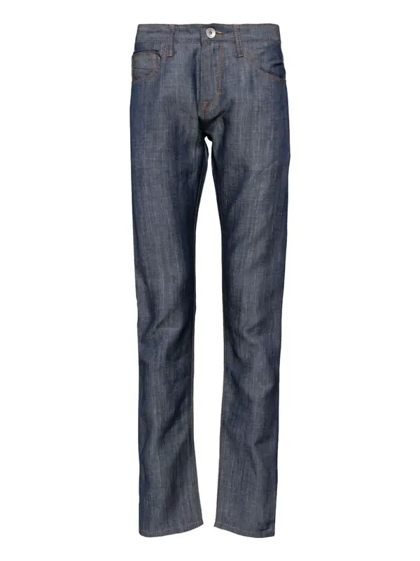 PRIVATE STOCK LABS The James Straight-leg Jeans - Blue