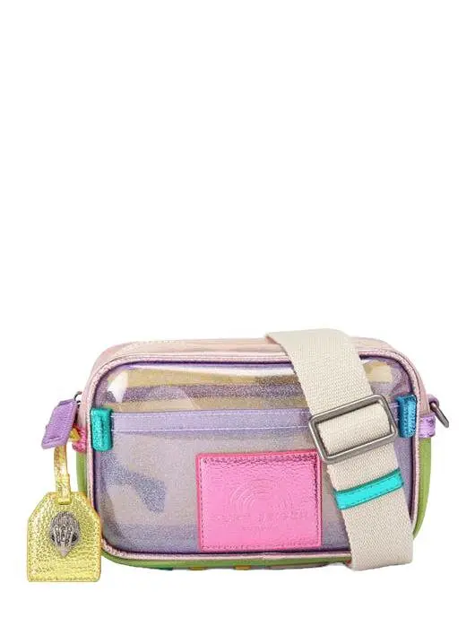 Kurt Geiger Small Southbank Vinyl Camera Crossbody Bag - Open Miscellaneous