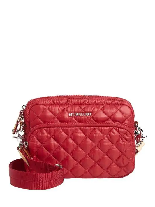 Mz Wallace Small Metro Quilted Camera Bag - Apple
