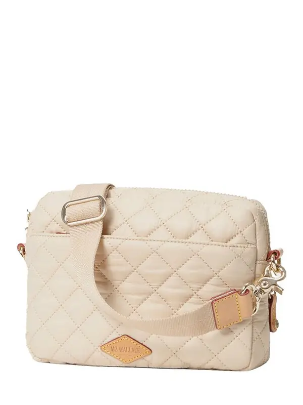 Mz Wallace Small Metro Quilted Camera Bag - Buff