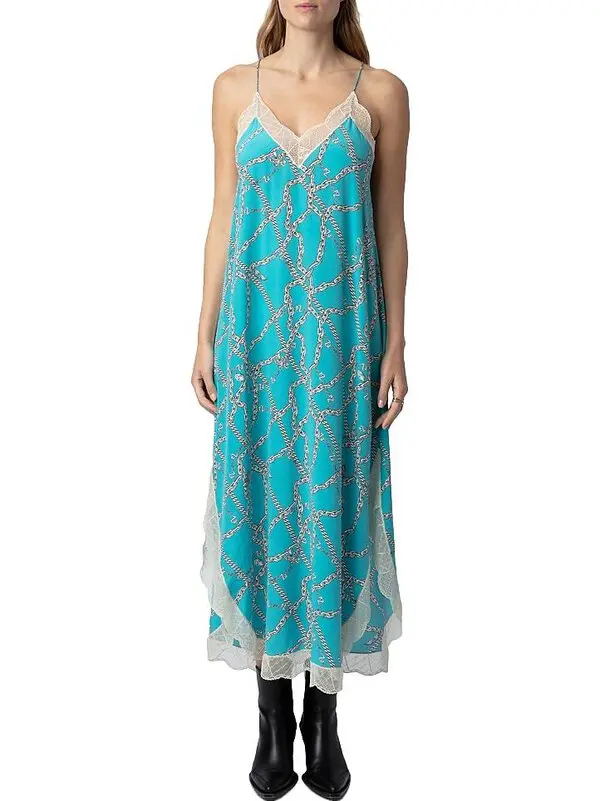 Zadig&Voltaire Ristyl Cdc Chaines Dress - Aqua