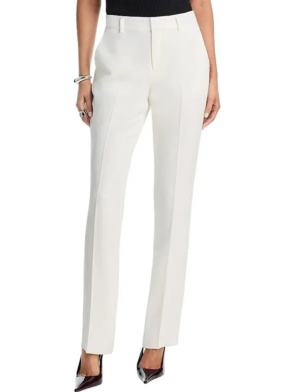Cinq À Sept Kerry Straight Leg Pants - Ivory