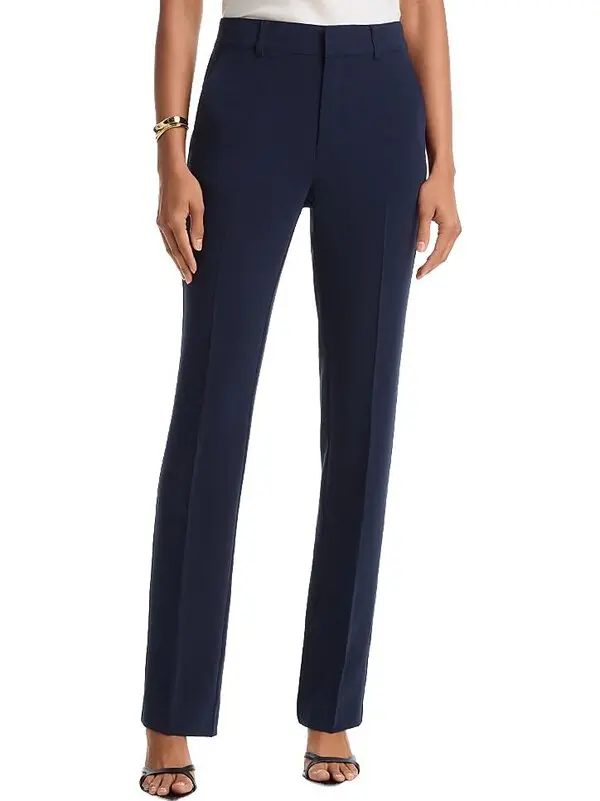 Cinq À Sept Kerry Straight Leg Pants - Navy