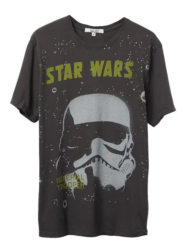 Junk Food Clothing Star Wars Stormtrooper Vintage Tee - Black