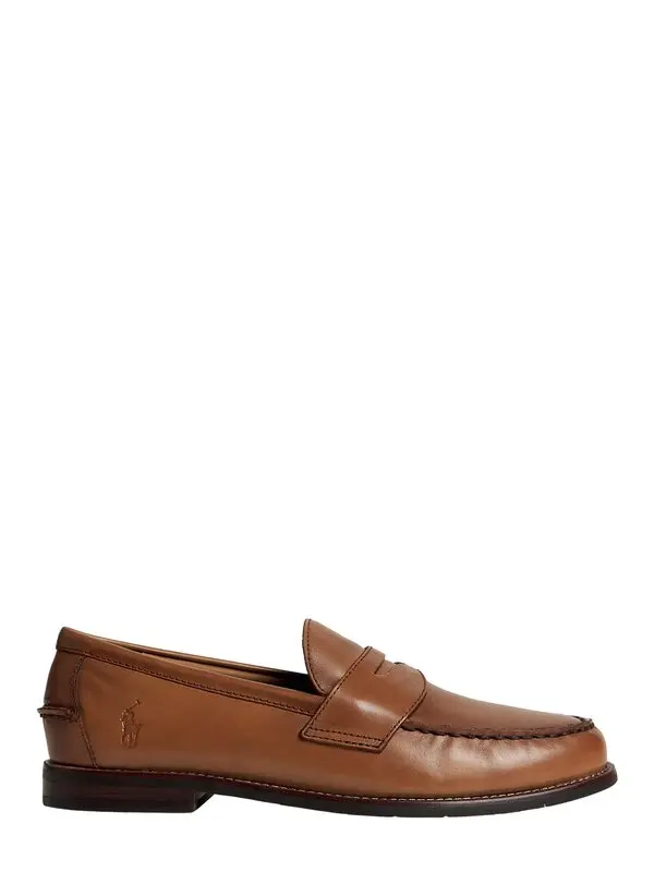 Polo Ralph Lauren Leather Penny Loafers - Brown