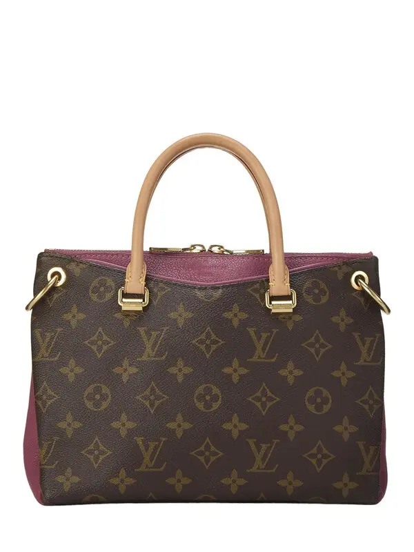 LOUIS VUITTON Monogram Canvas Pallas Bag - Red
