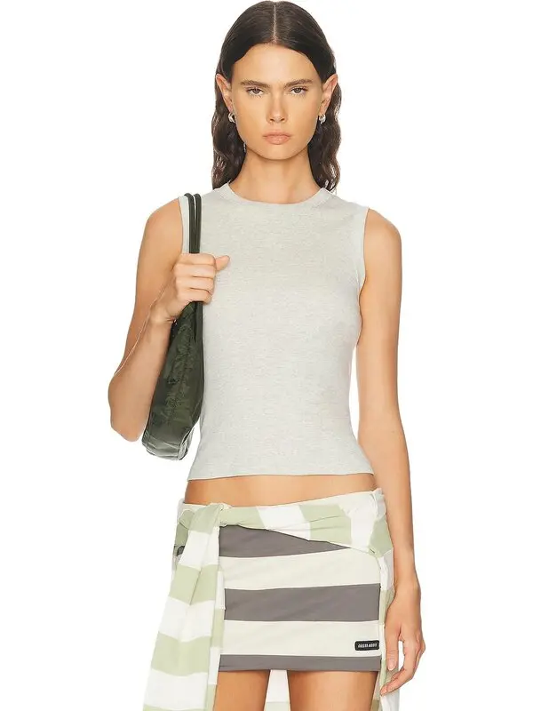 FLORE FLORE Esme Tank Top - Heather Grey
