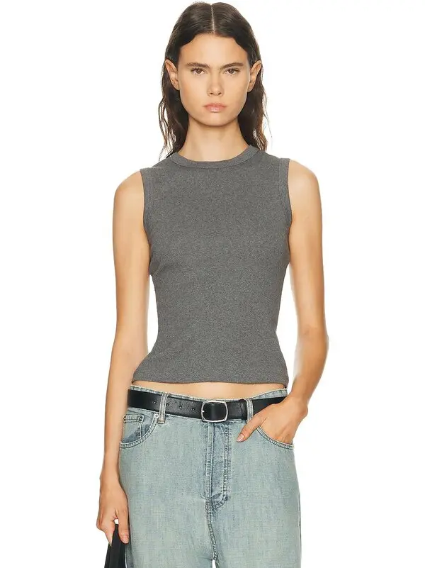 FLORE FLORE Esme Tank Top - Melee Grey