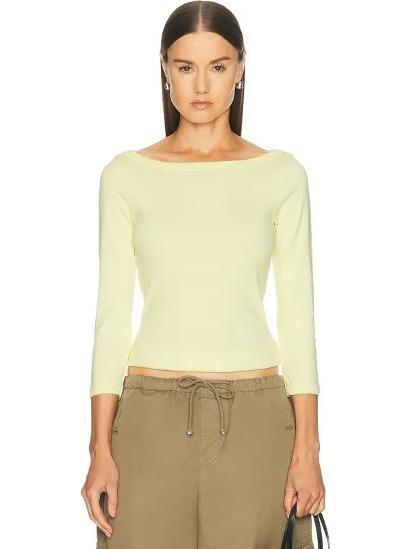 FLORE FLORE Steffi Tee - Camomile