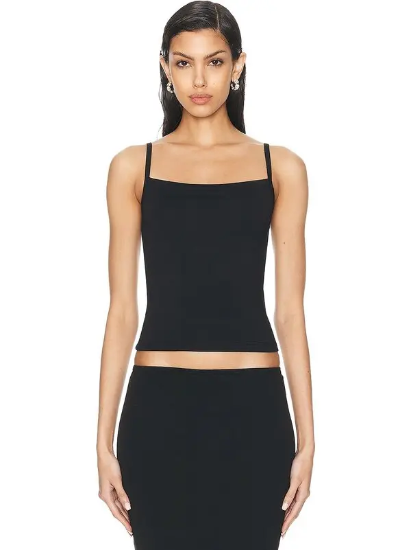 Eterne 90's Tank Top - Black