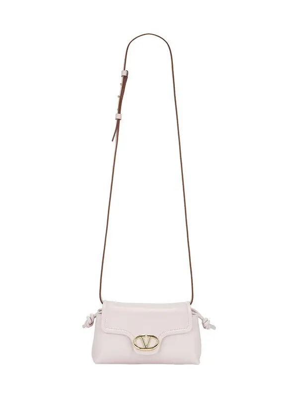 Valentino Garavani Mini Vlogo Drawstring Bag - Lilac Ash