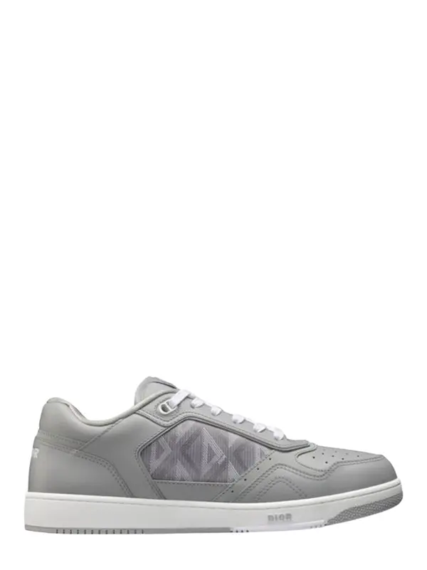 Dior B27 Leather Sneakers - Gray