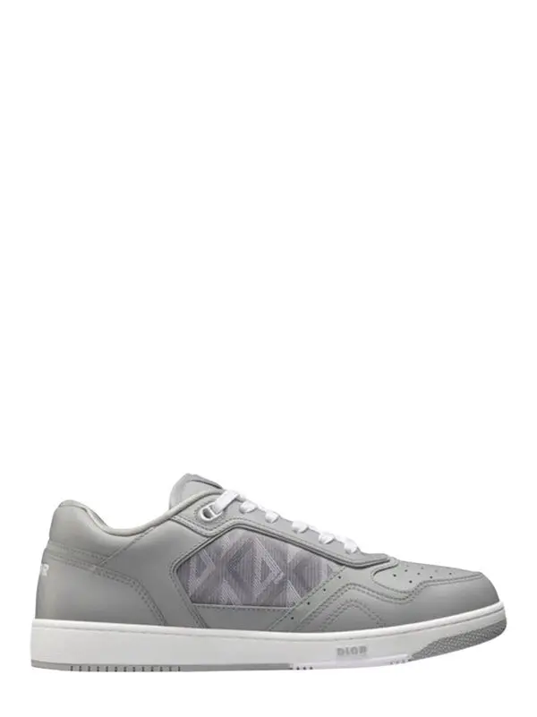 Dior B27 Leather Sneakers - Gray