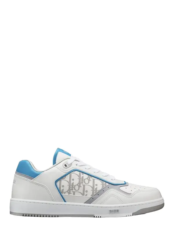 Dior Oblique Leather Sneakers - White