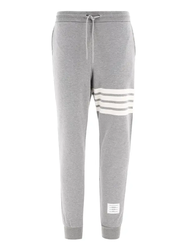 Thom Browne 4 Bar' Joggers - Grey
