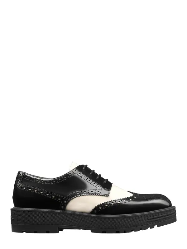 Dior Leather Derbies - Black