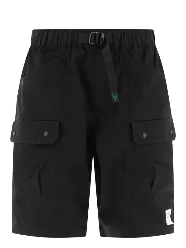 SOUTH2 WEST8 Belted Harbor Shorts - Black