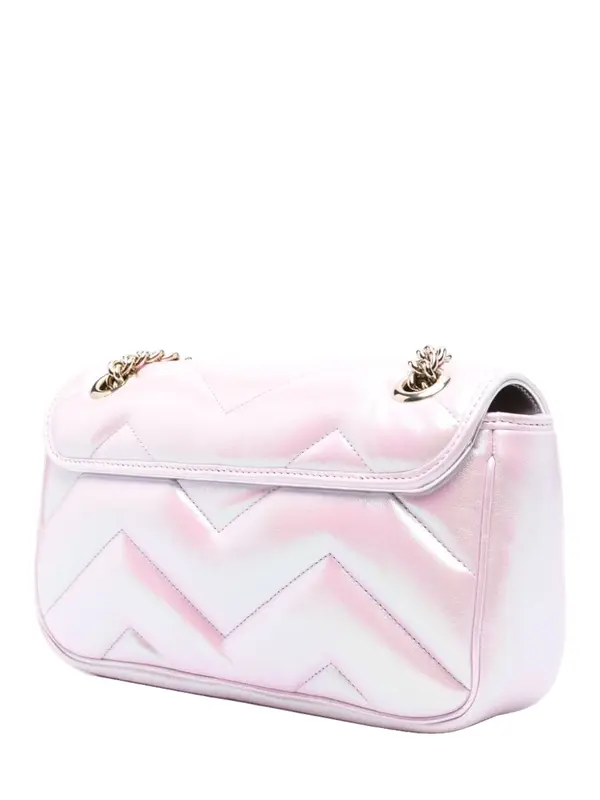Gucci Gg Marmont Leather Shoulder Bag - Pink