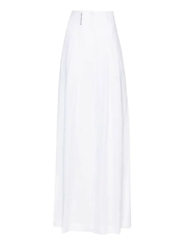 Peserico High-waisted Palazzo Pants - White