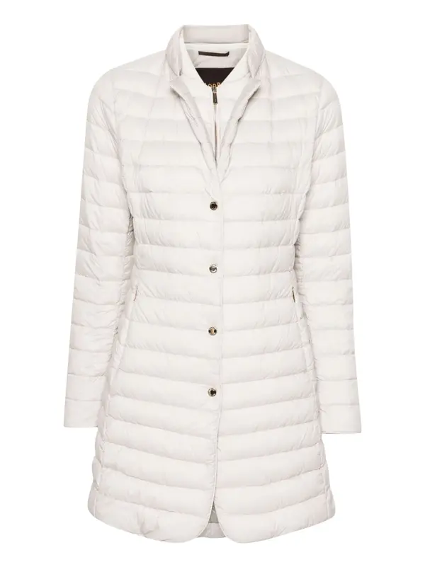 MOORER Shari Padded Coat - Neutrals