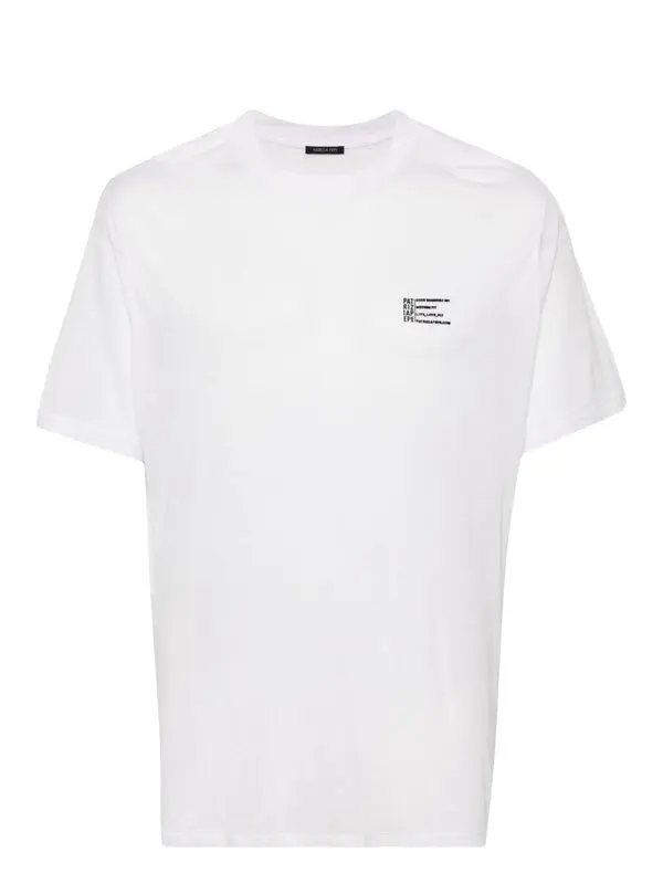 Patrizia Pepe Logo-print Lightweight T-shirt - White