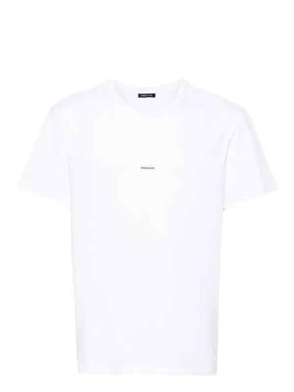 Patrizia Pepe Logo-print Cotton T-shirt - White