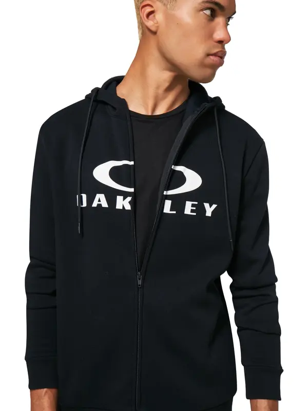 Oakley Bark Fz Hoodie 2.0 - Black,white