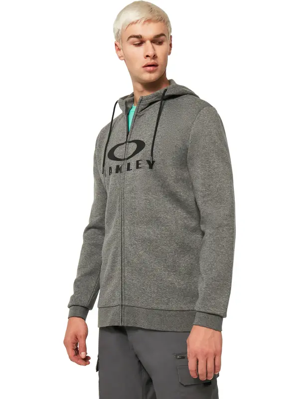 Oakley Bark Fz Hoodie 2.0 - Grey