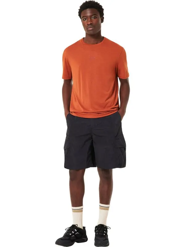 Oakley Bark New Short Sleeve - Auburn