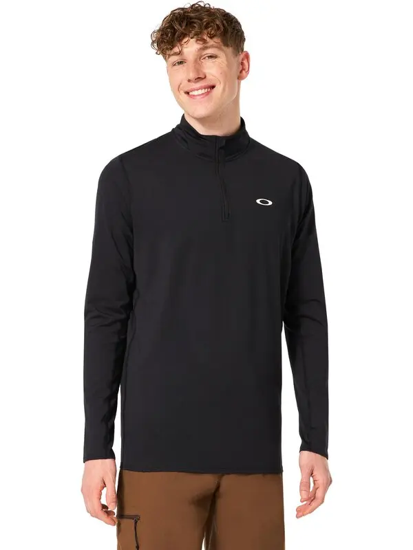 Oakley Quarter Zip Top - Gray