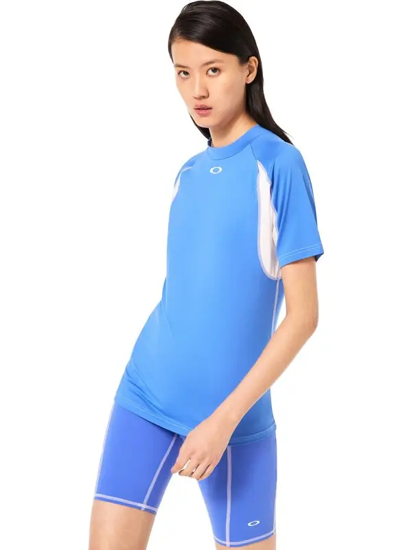 Oakley Tech Mock Neck Top - Blue