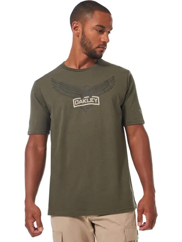 Oakley Si Eagle Tab Tee - Dark Brush