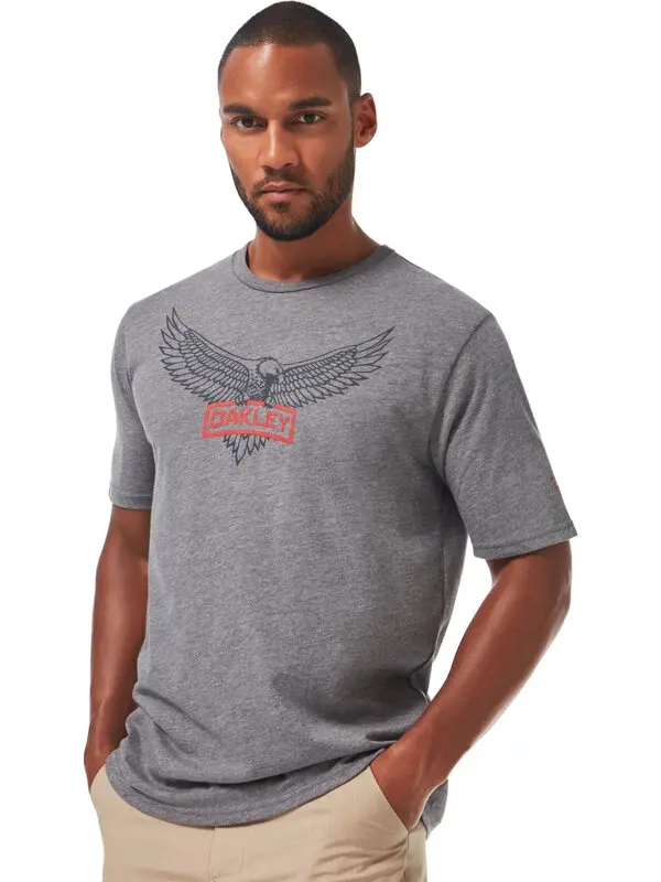 Oakley Si Eagle Tab Tee - Gray