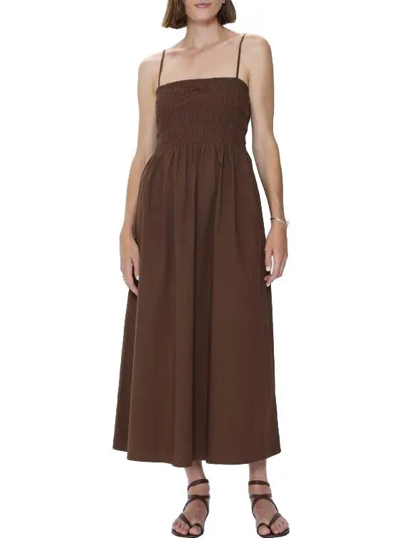 PISTOLA Bianca Maxi Sundress - Bruna